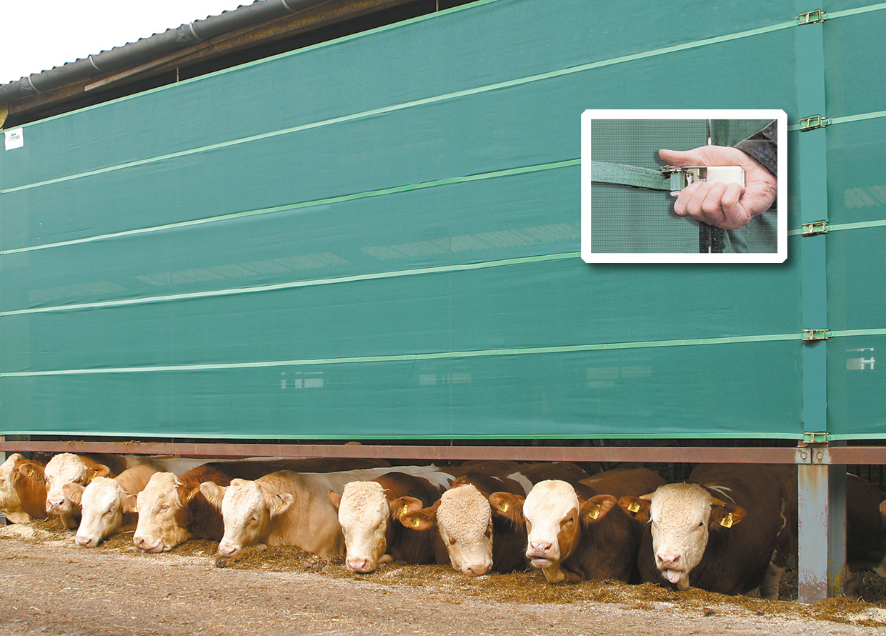 Galebreaker Bayscreen - Teemore Engineering - Livestock Housing Specialists