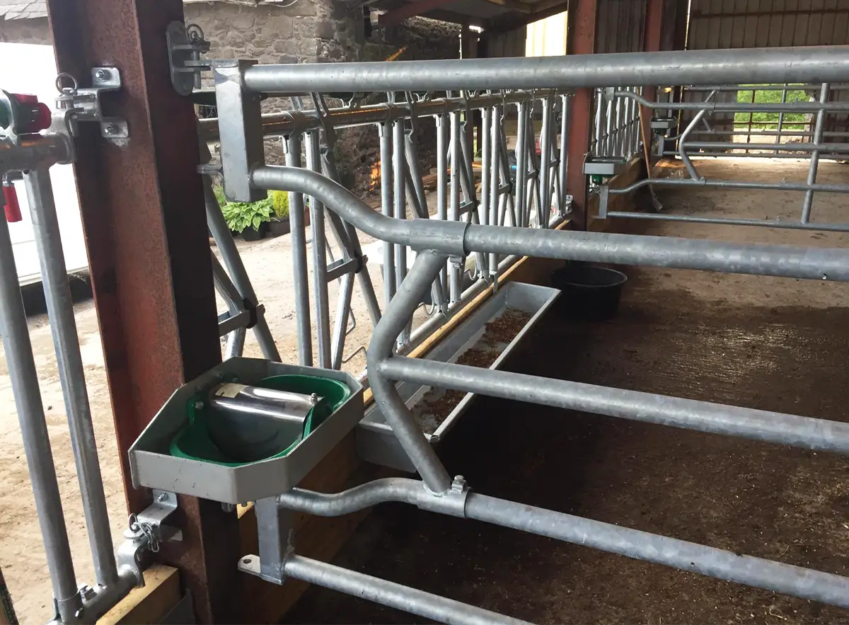 5 Bar Drinker Bowl End - Teemore Engineering - Livestock Housing ...