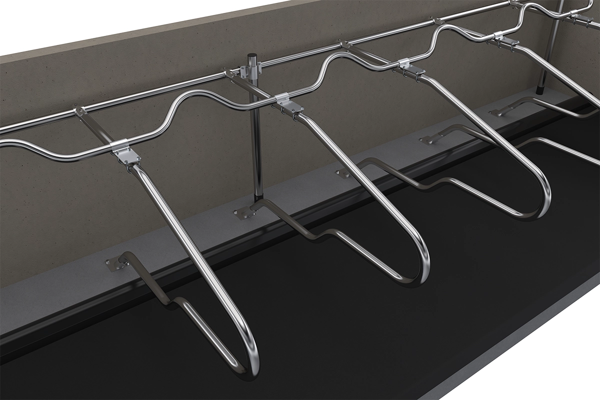 Deluxe Cow Cubicles - Teemore Engineering - Livestock Housing Specialists