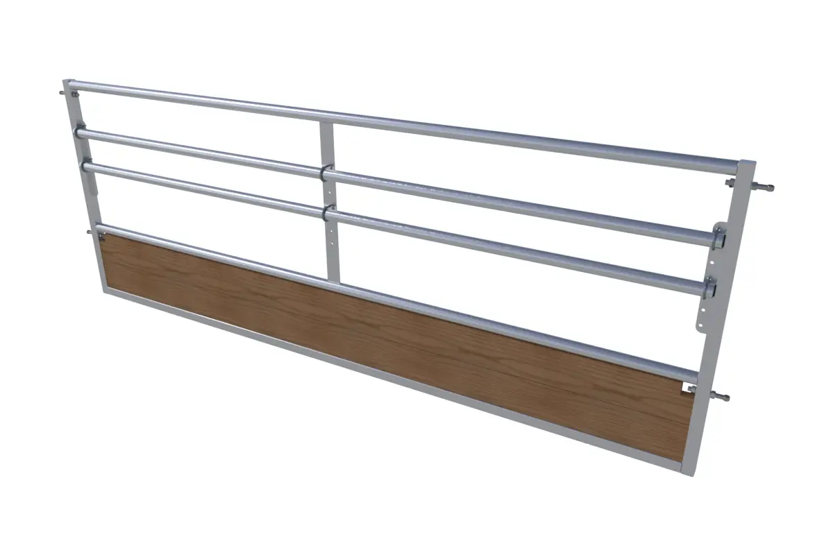 Cow Adjustable Rail - Teemore Engineering - Livestock Housing Specialists