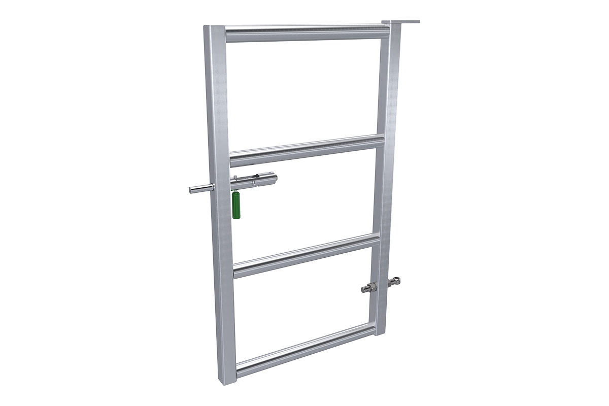 Crush Back/Side Access Gate - Teemore Engineering - Livestock Housing ...