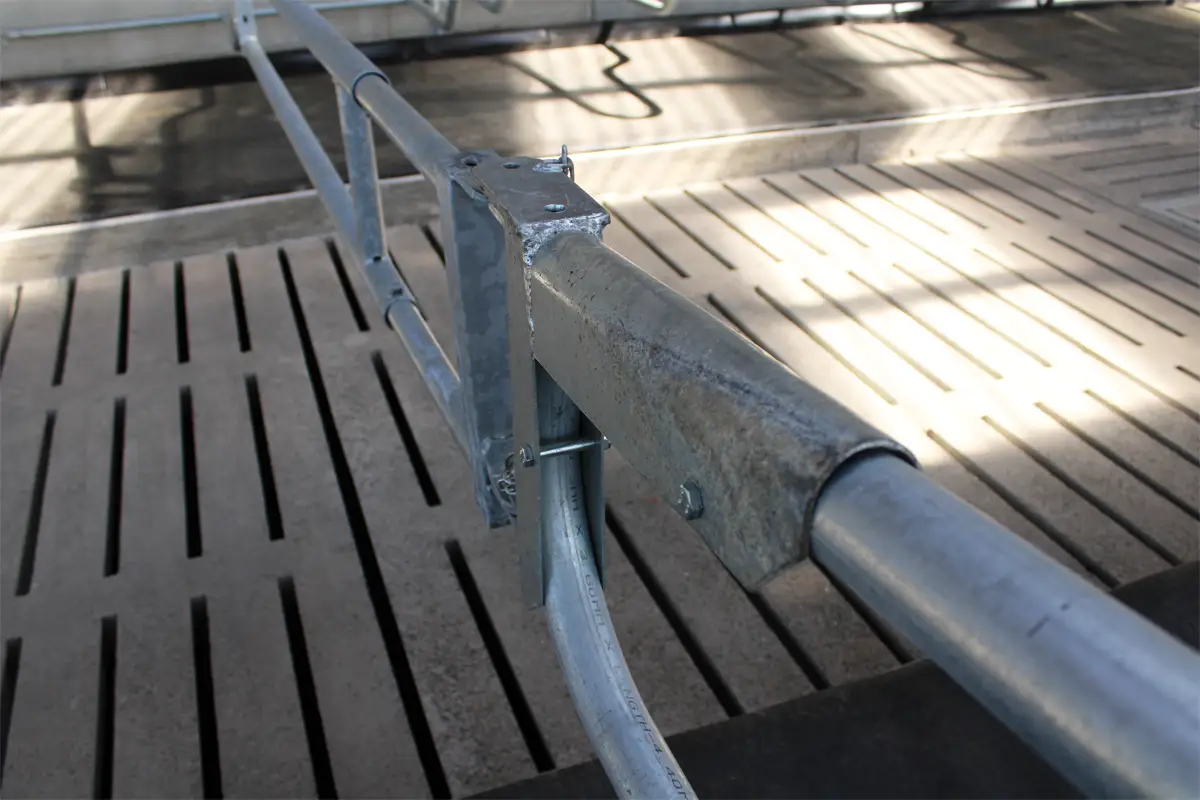 Cubicle Dividing Gate - Teemore Engineering - Livestock Housing Specialists