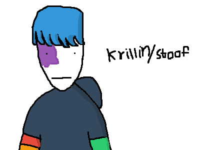 The Animator - Animators OC but if they looked more cartoony by Krillin