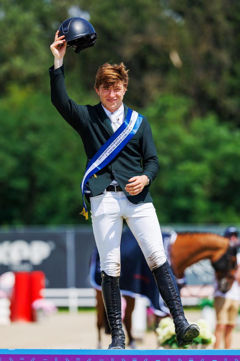 SHOW JUMPING: Hughes Kennedy is European champion as Wachman secures ...