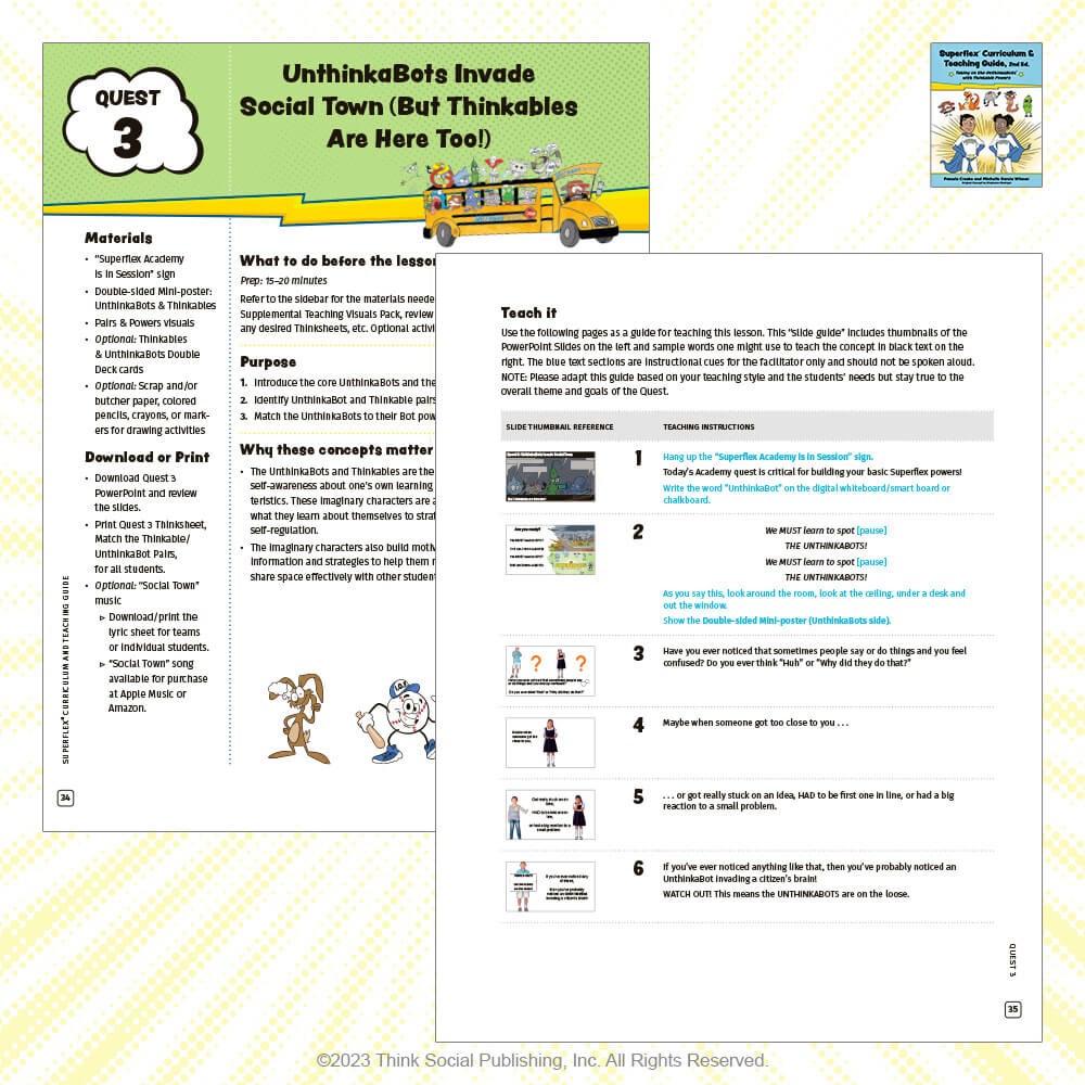 Superflex® 2nd Edition Kit: Curriculum, Storybook, and Visuals