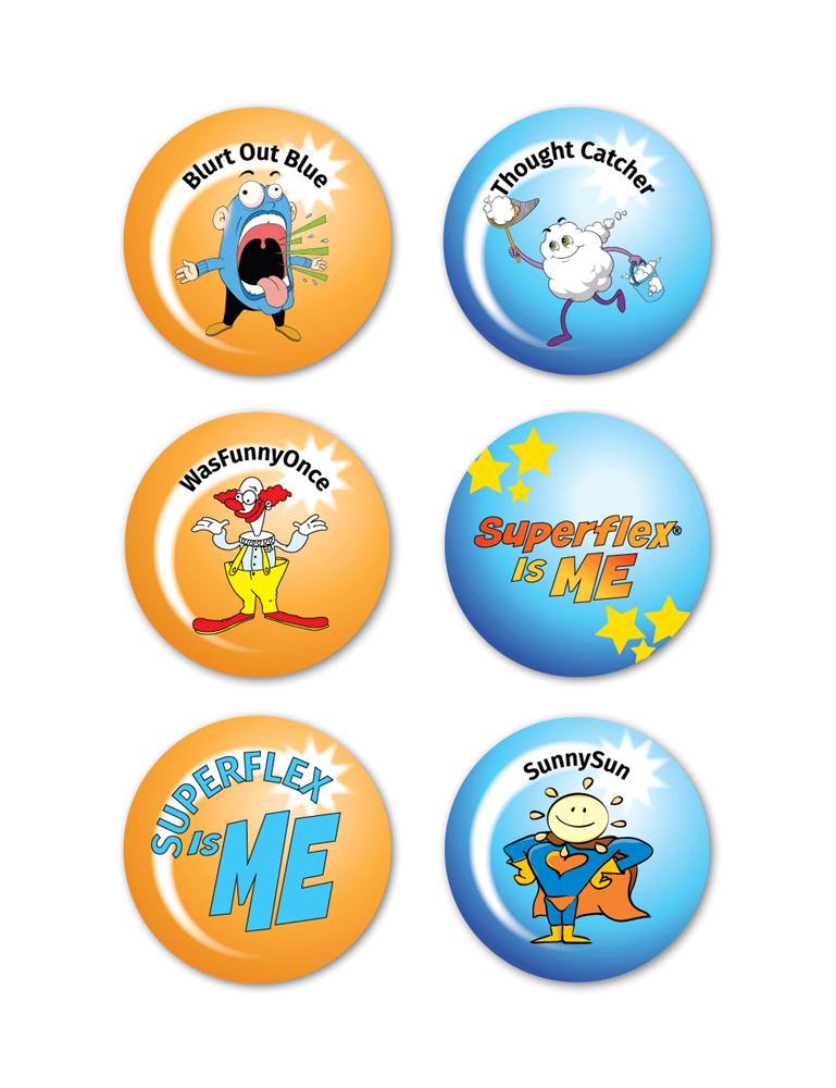 Superflex Super Sticker Collection: Thinkables & Unthinkables