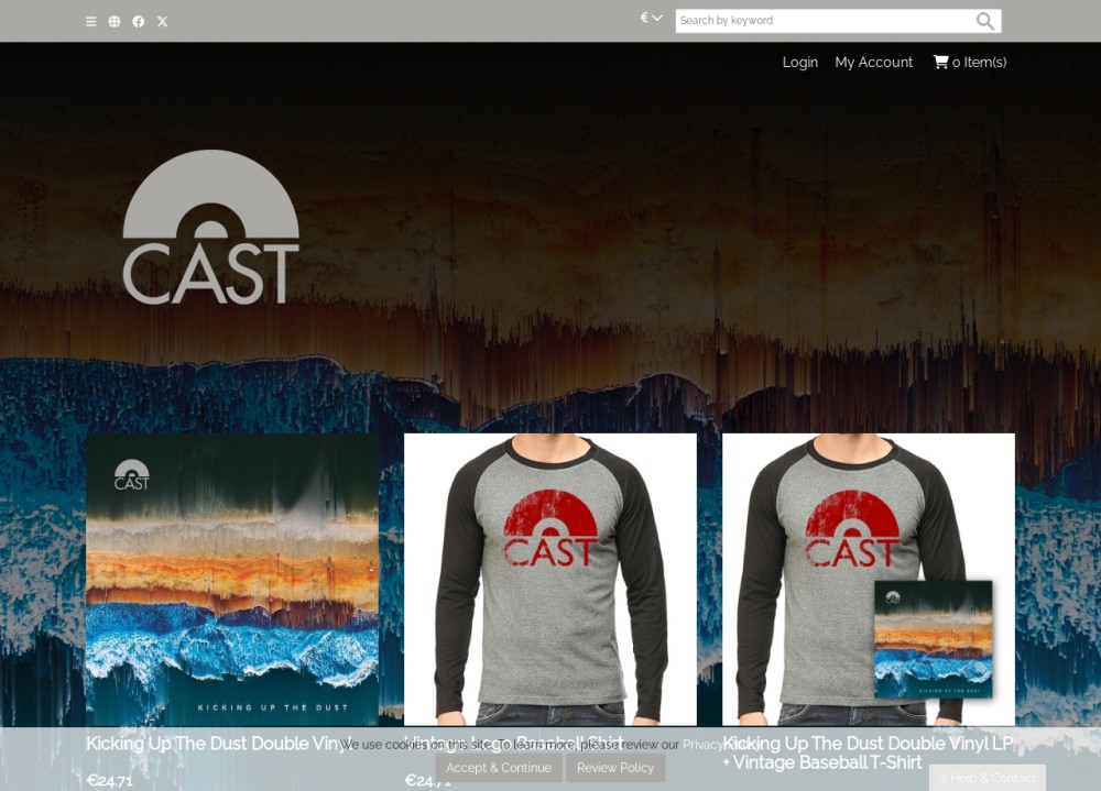 Cast Official Online Store : Merch, Music, Downloads & Clothing