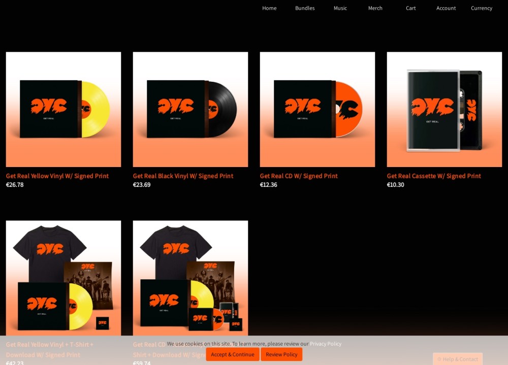 CVC Official Online Store : Merch, Music, Downloads & Clothing