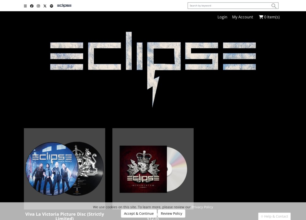 Eclipse store - Products