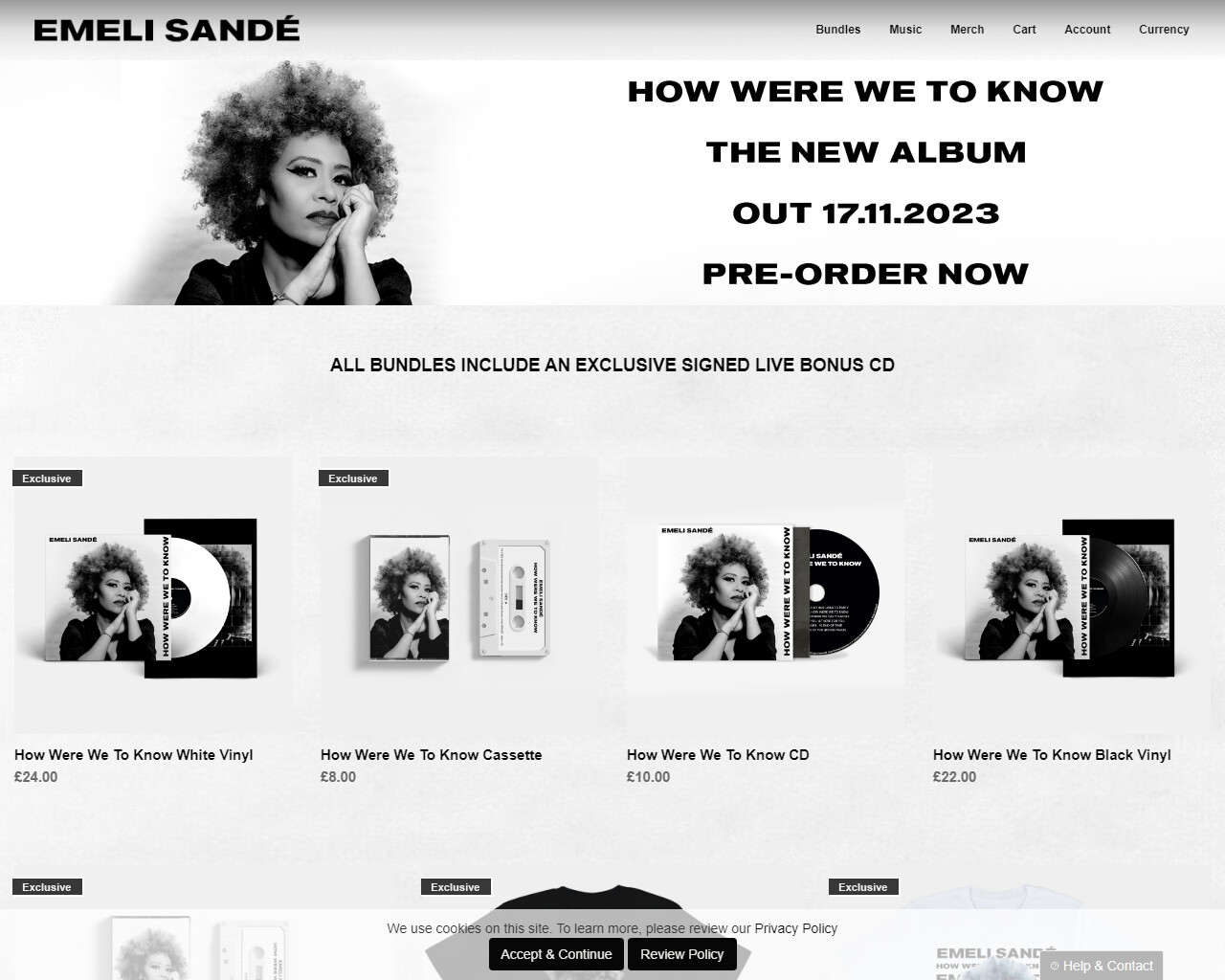 Emeli Sande Album Cover