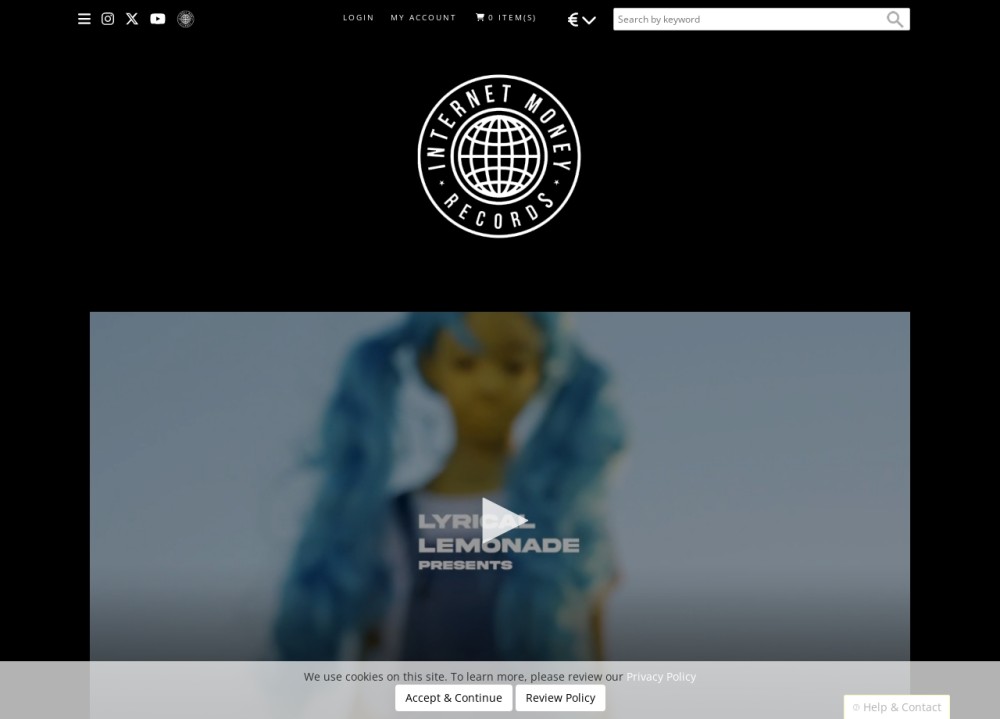 Internet Money Official Online Store : Merch, Music, Downloads & Clothing