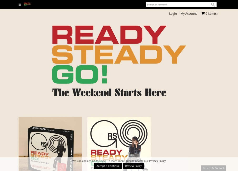 Ready Steady Go Official Online Store : Merch, Music, Downloads & Clothing