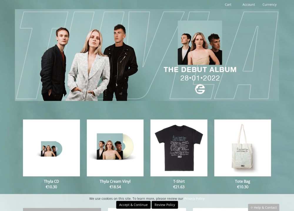 Thyla Official Online Store : Merch, Music, Downloads & Clothing