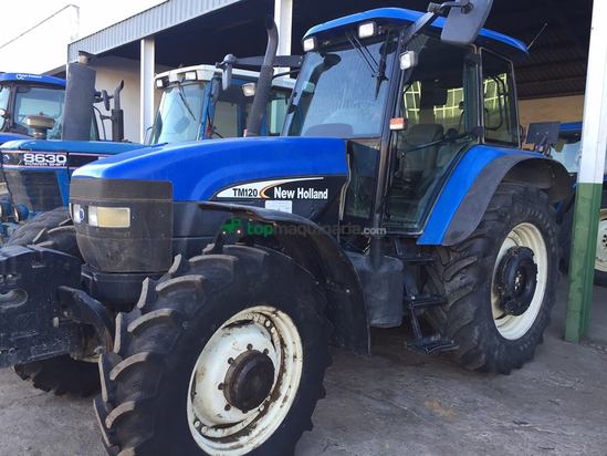 Tractor agrícola New Holland TM120 en Badajoz - Topmaquinaria