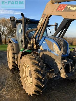 Tractor agrícola New Holland t6.125 electrocommand t4b - Topmaquinaria