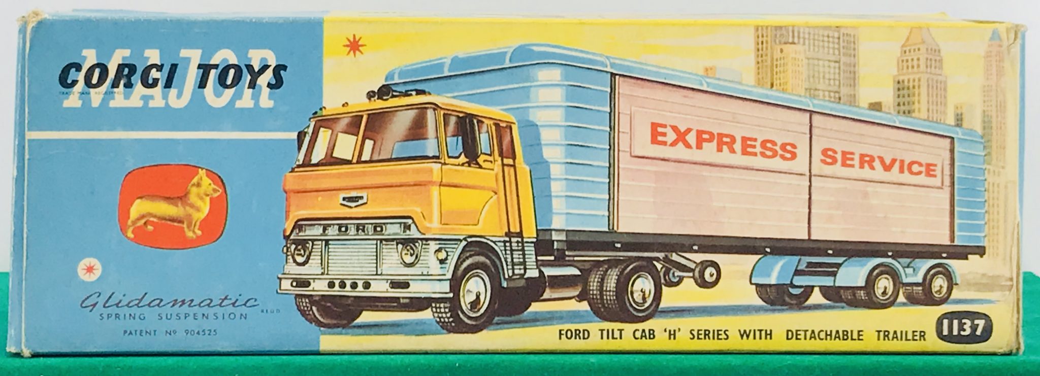 Corgi 1137 Ford Articulated Truck "Express Services" - Toy Hunter UK ...