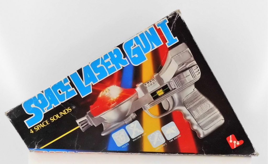 Retro Plastic "Space Laser Gun 1" - Toy Hunter UK | Retro & vintage toys