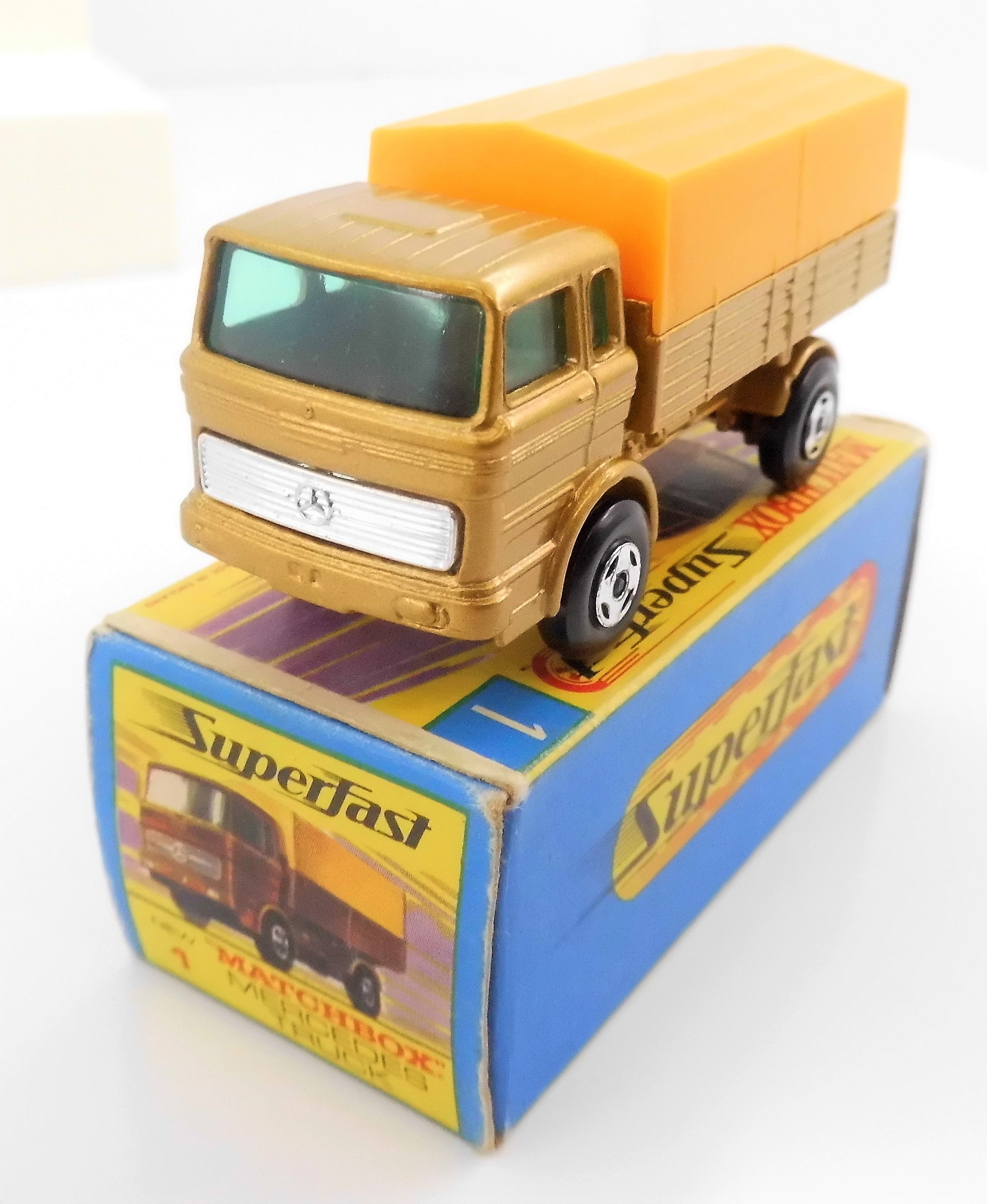 Matchbox Superfast "Mercedes Truck" No 1 - Toy Hunter UK | Retro ...