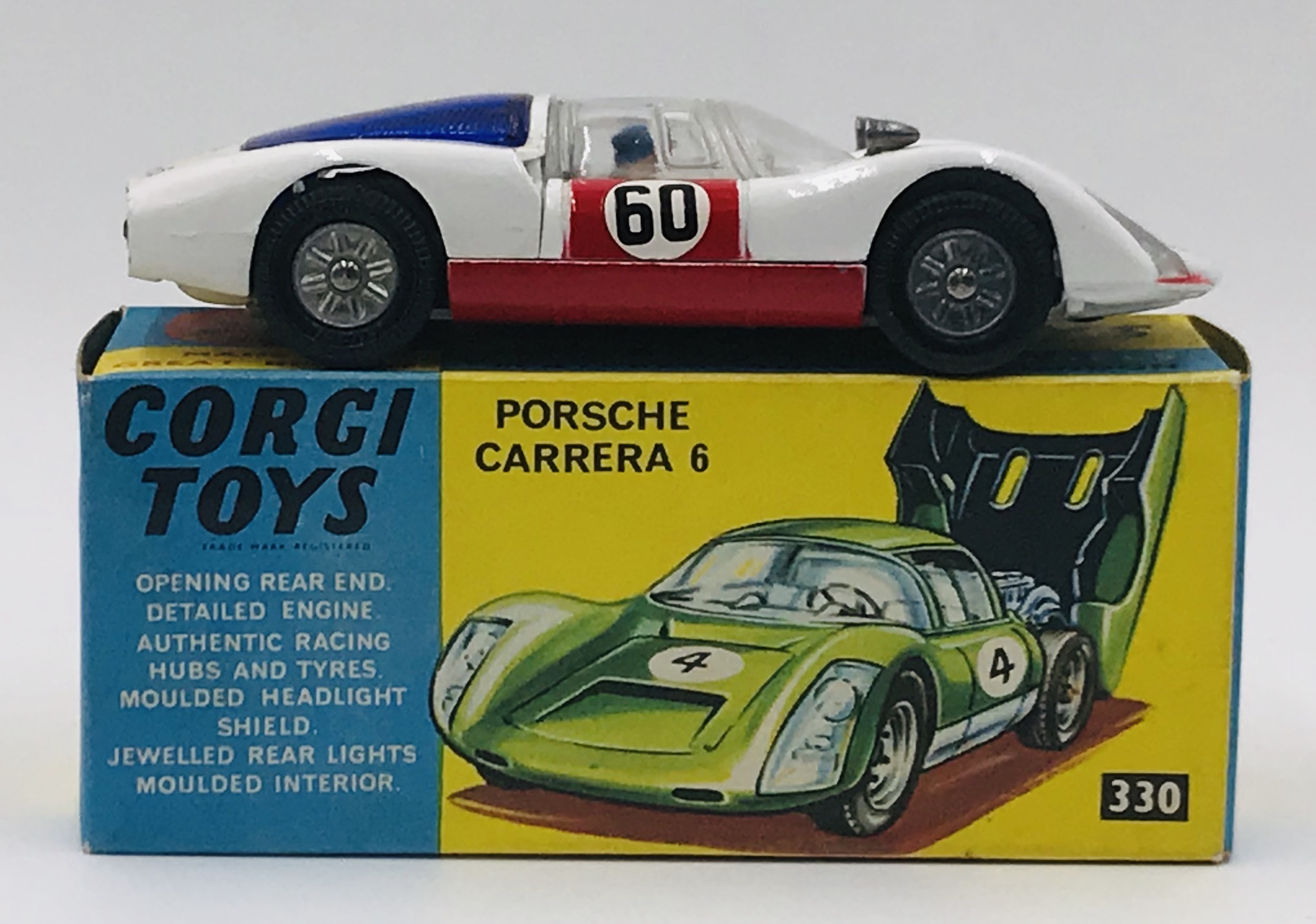 Corgi 330 "Porsche Carrera 6" - Toy Hunter UK | Retro & vintage toys