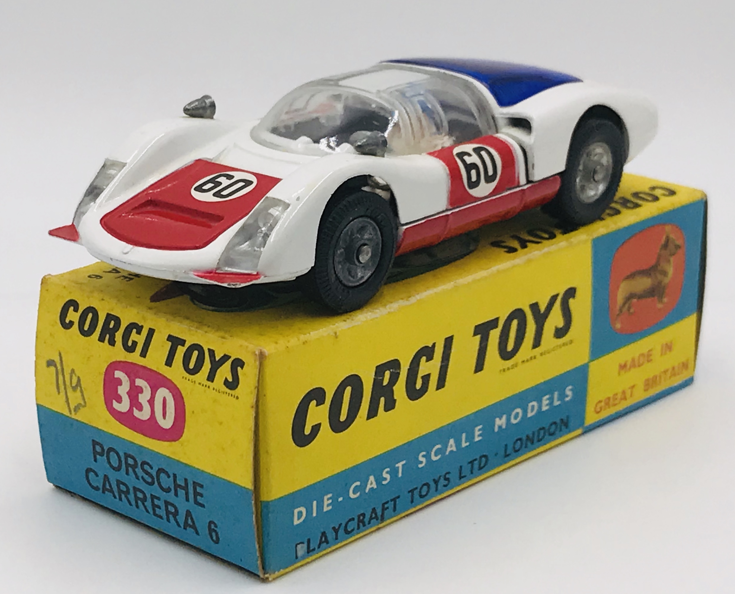 Corgi 330 "Porsche Carrera 6" - Toy Hunter UK | Retro & vintage toys