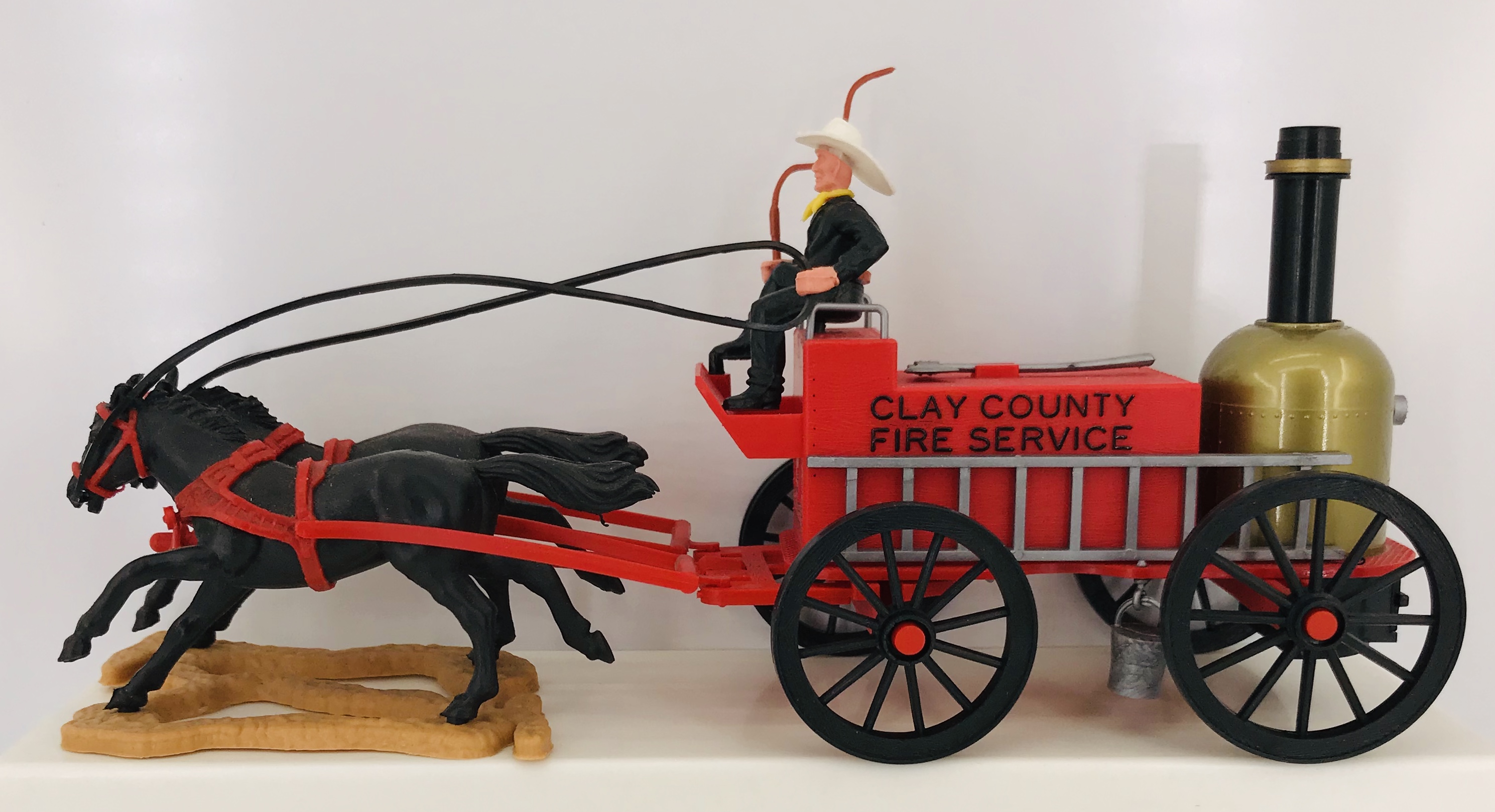 Timpo "Wild West Clay County Fire Service Vehicle" No 280 - Toy Hunter ...