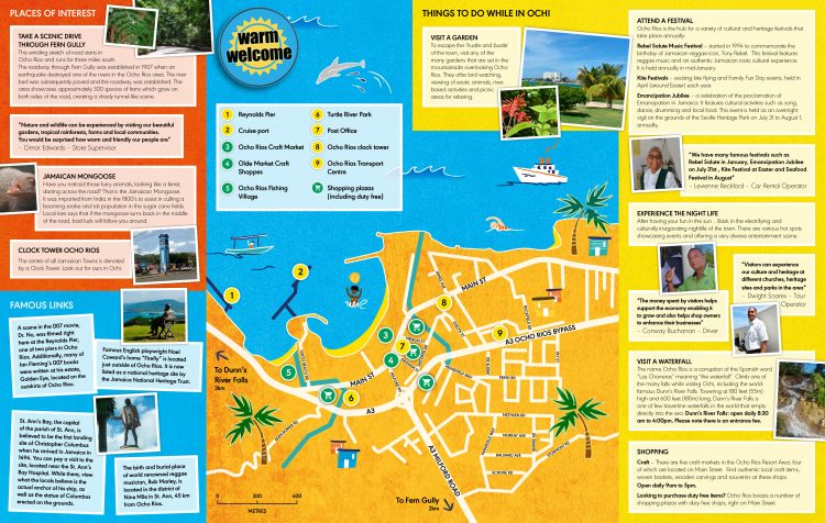 Insider Guide & Map of Ocho Rios - Travel Foundation