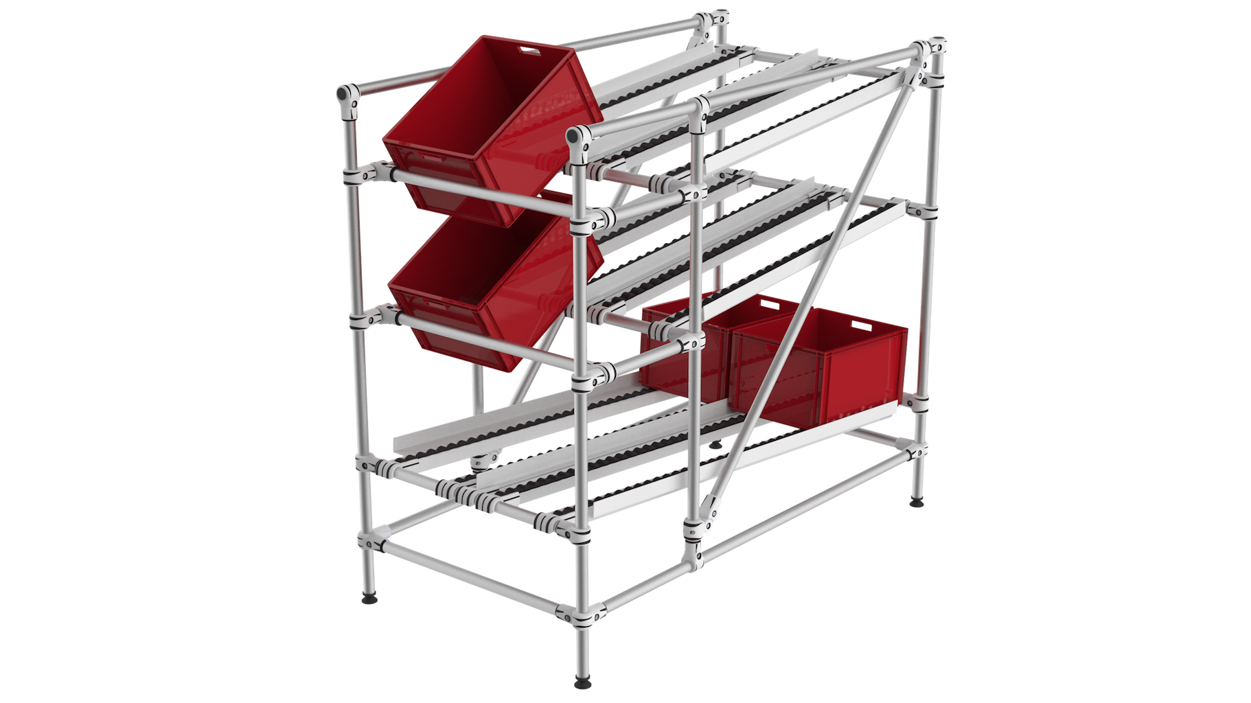 Flow rack FIFO - Trilogiq.com