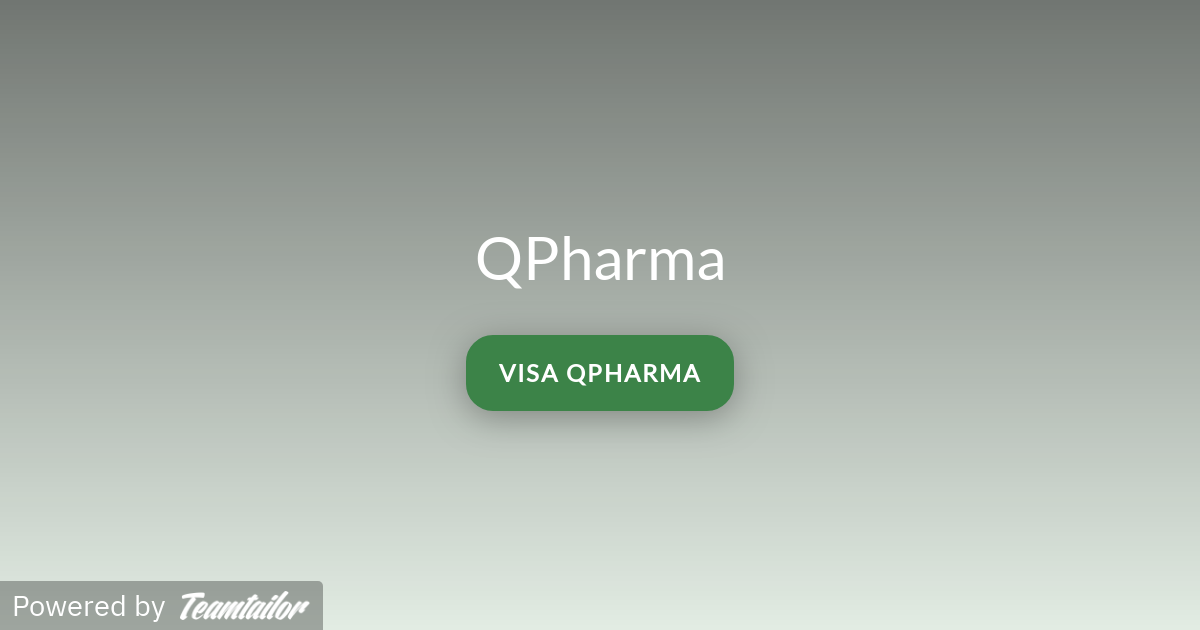 Bli en av oss - SEVER Pharma Solutions