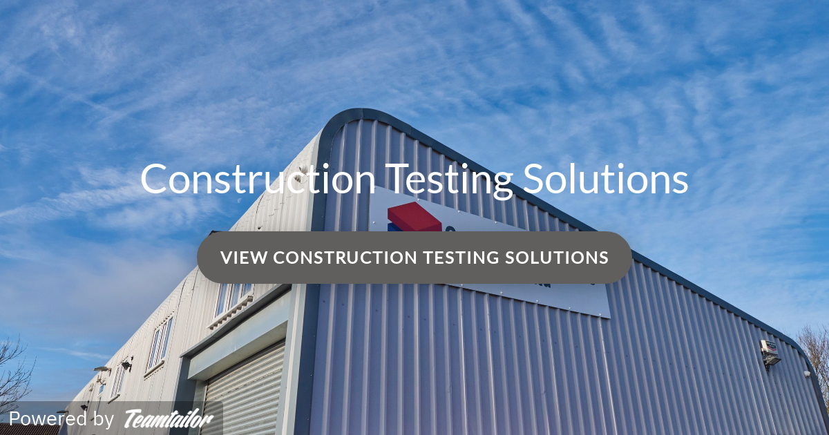 A Career With A Difference - Construction Testing Solutions