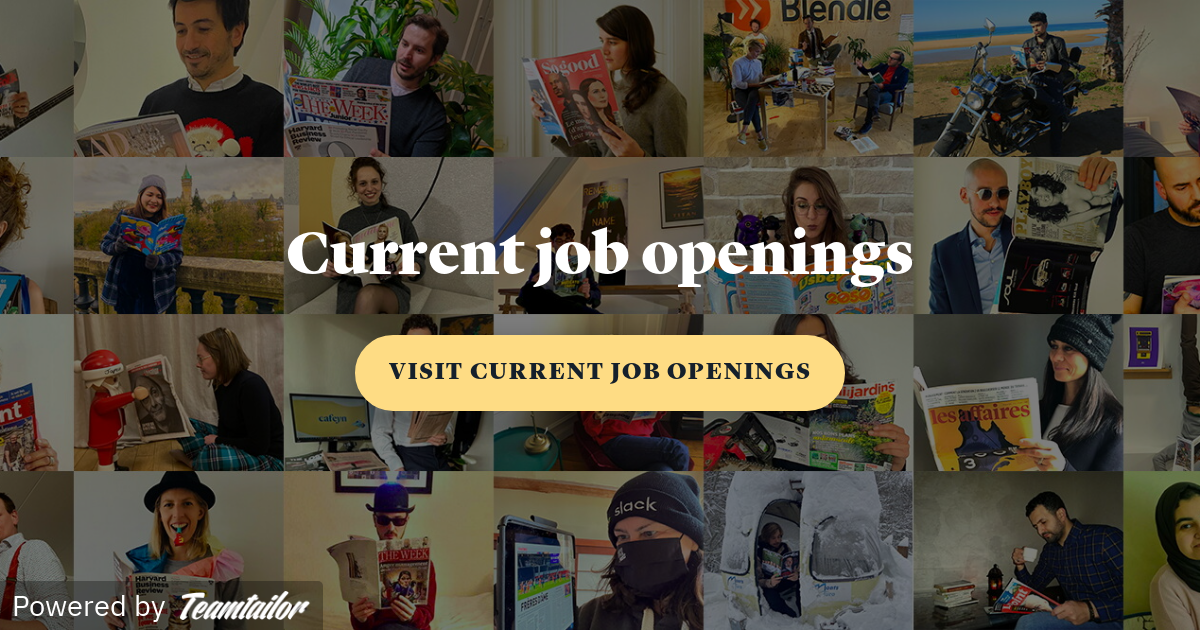 Current job openings - Cafeyn