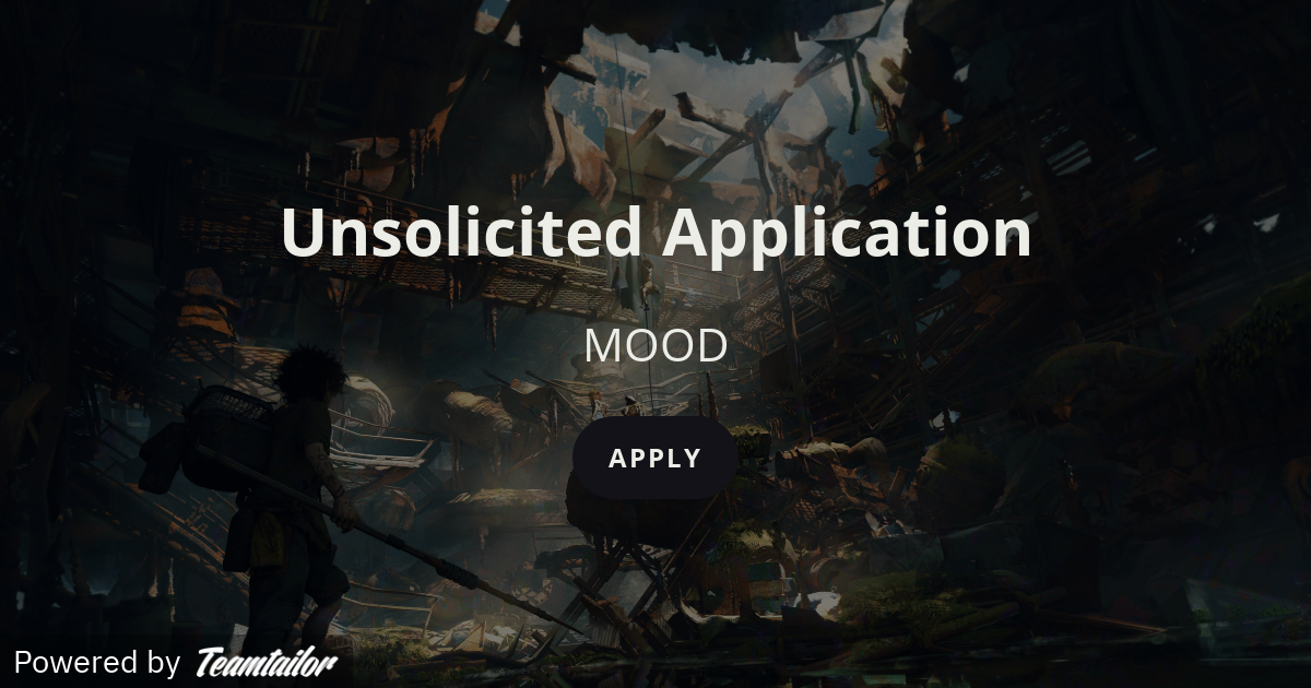 Unsolicited Application - MOOD