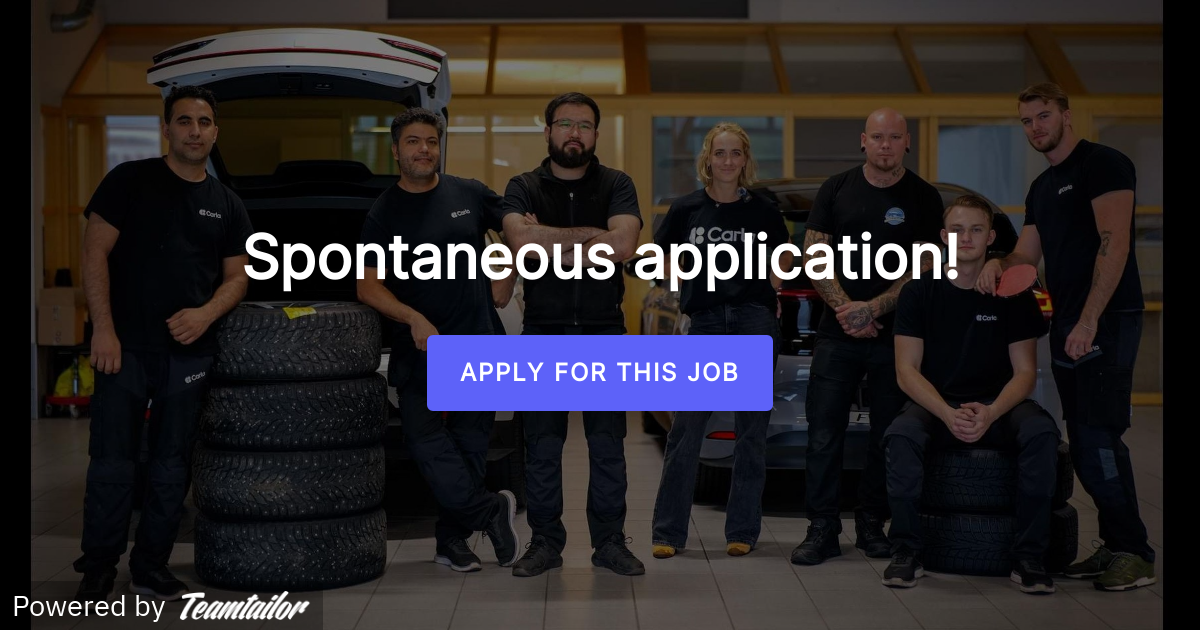 Spontaneous application! - Carla