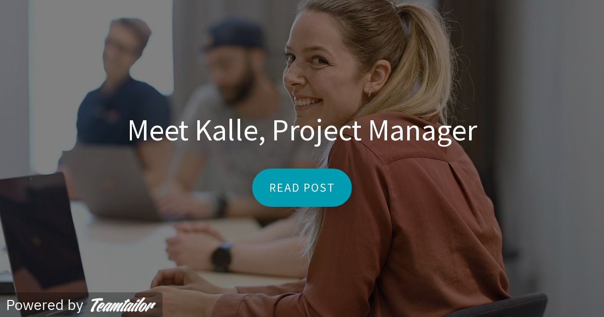 Meet Kalle, Project Manager - Posts - Excillum