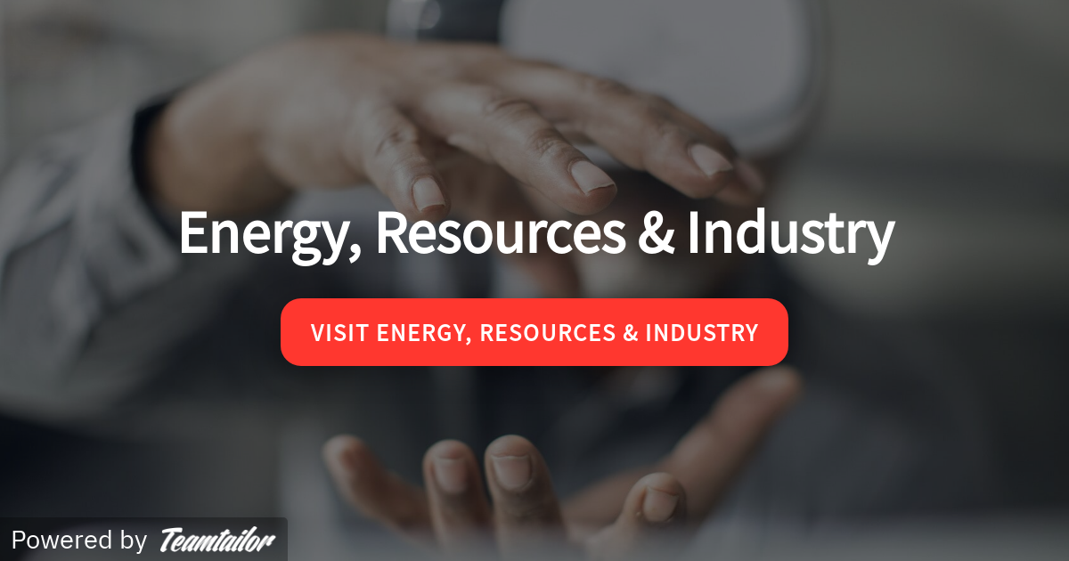 Energy, Resources & Industry - WSP Sverige
