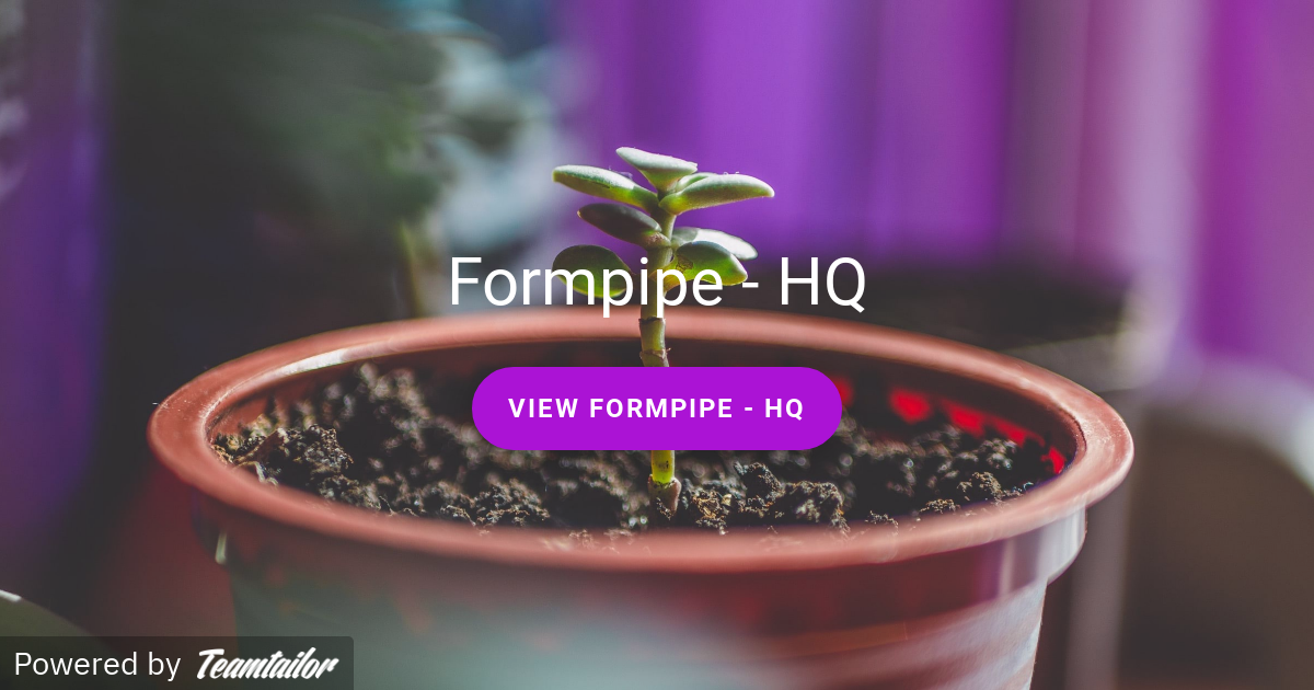 Formpipe is growing. Join us on our journey! - Formpipe
