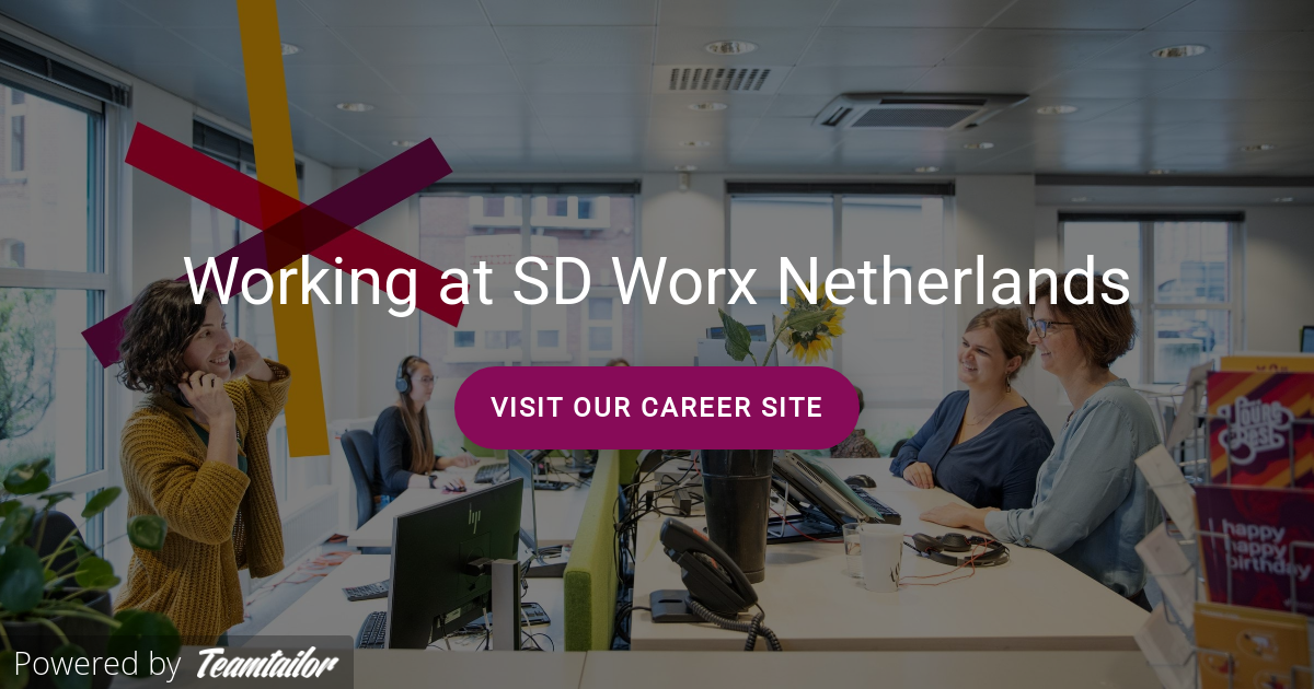 Working at SD Worx Netherlands - SD Worx
