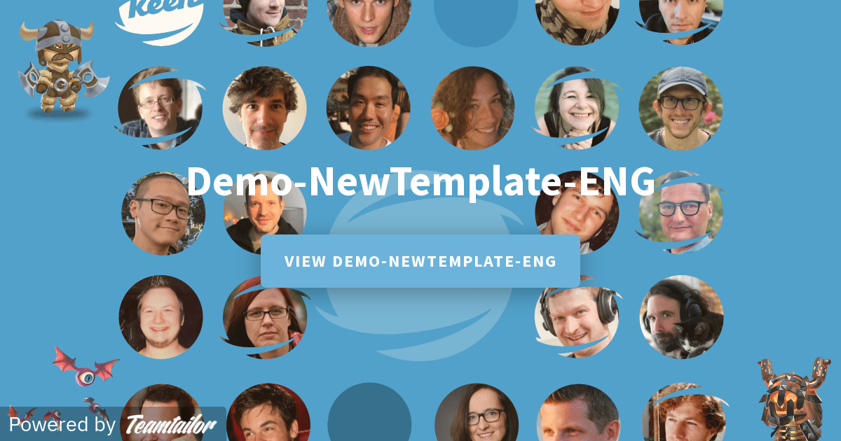 Join our family - Keen Games