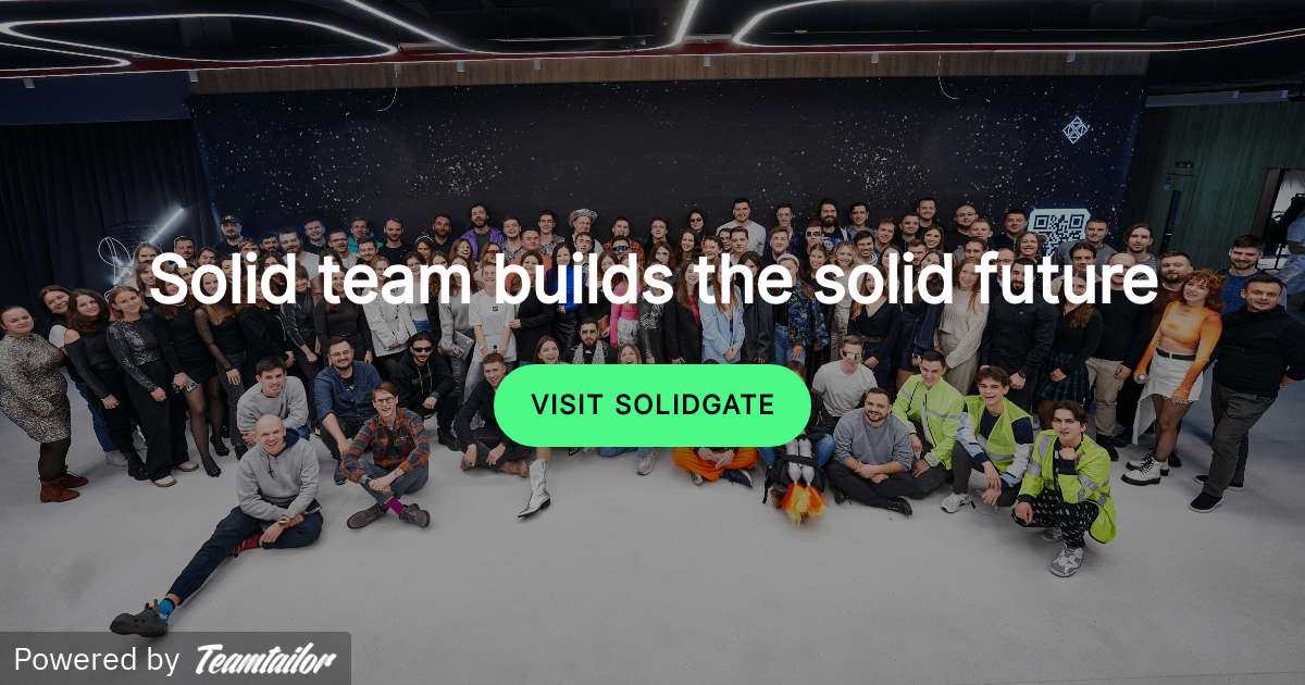 Money journey starts here - Solidgate