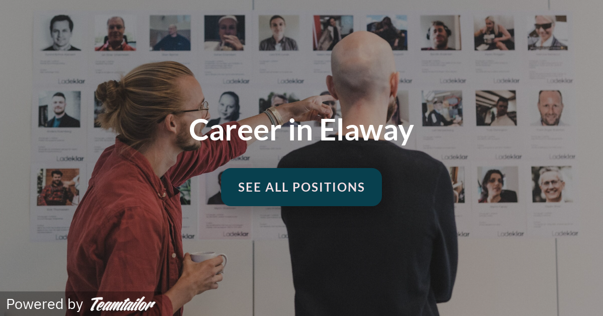 Welcome to our career pages - Elaway