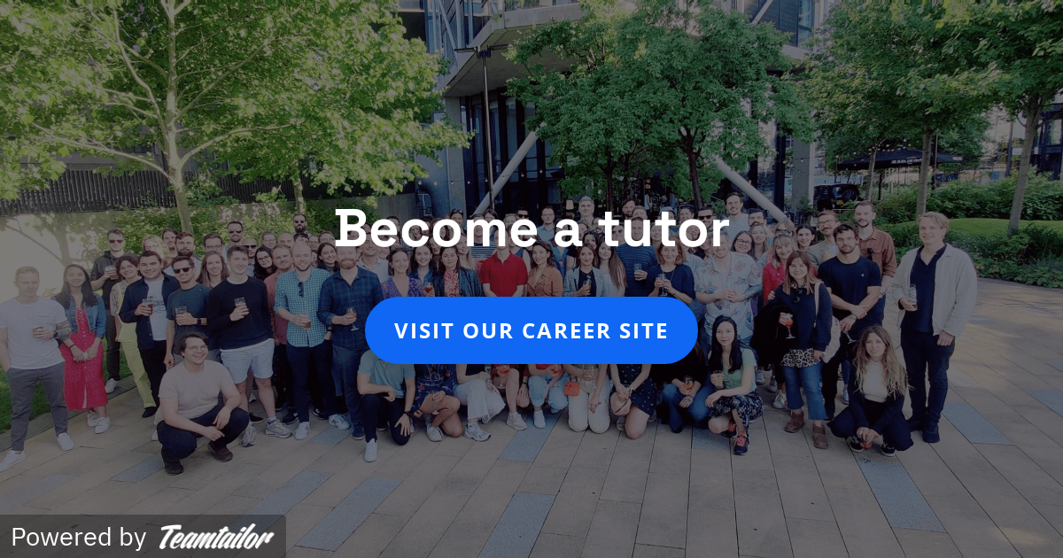 Become a tutor - Atom Learning