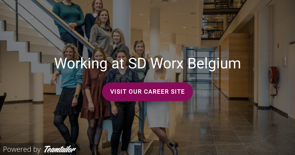 Working at SD Worx Belgium - SD Worx