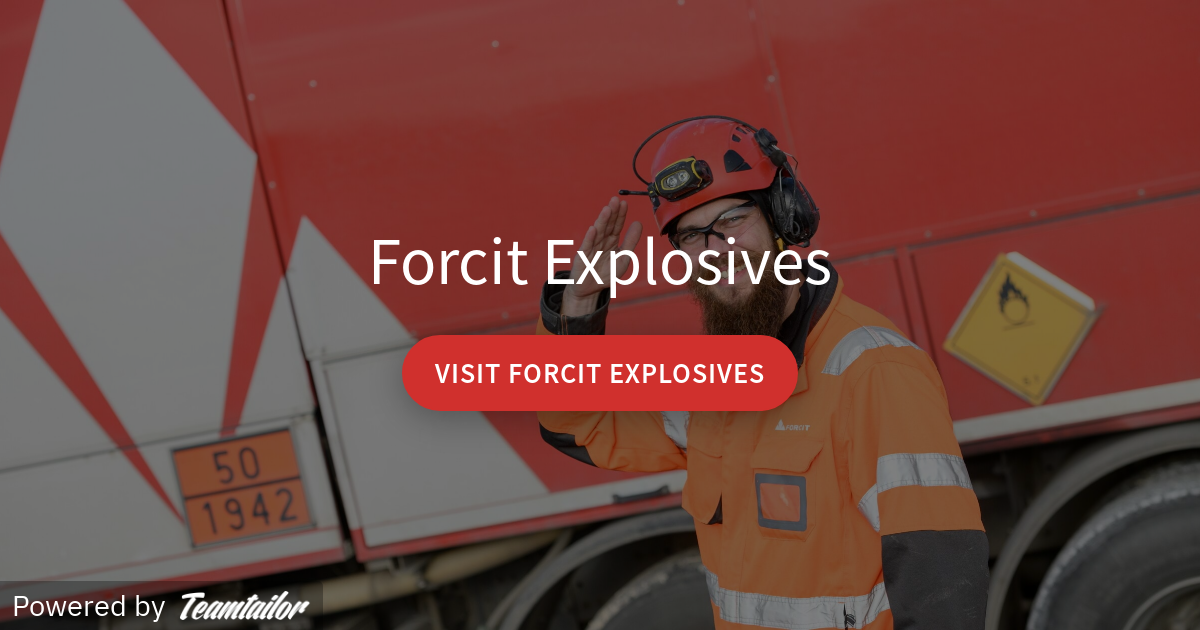 Forcit Explosives - FORCIT Sweden