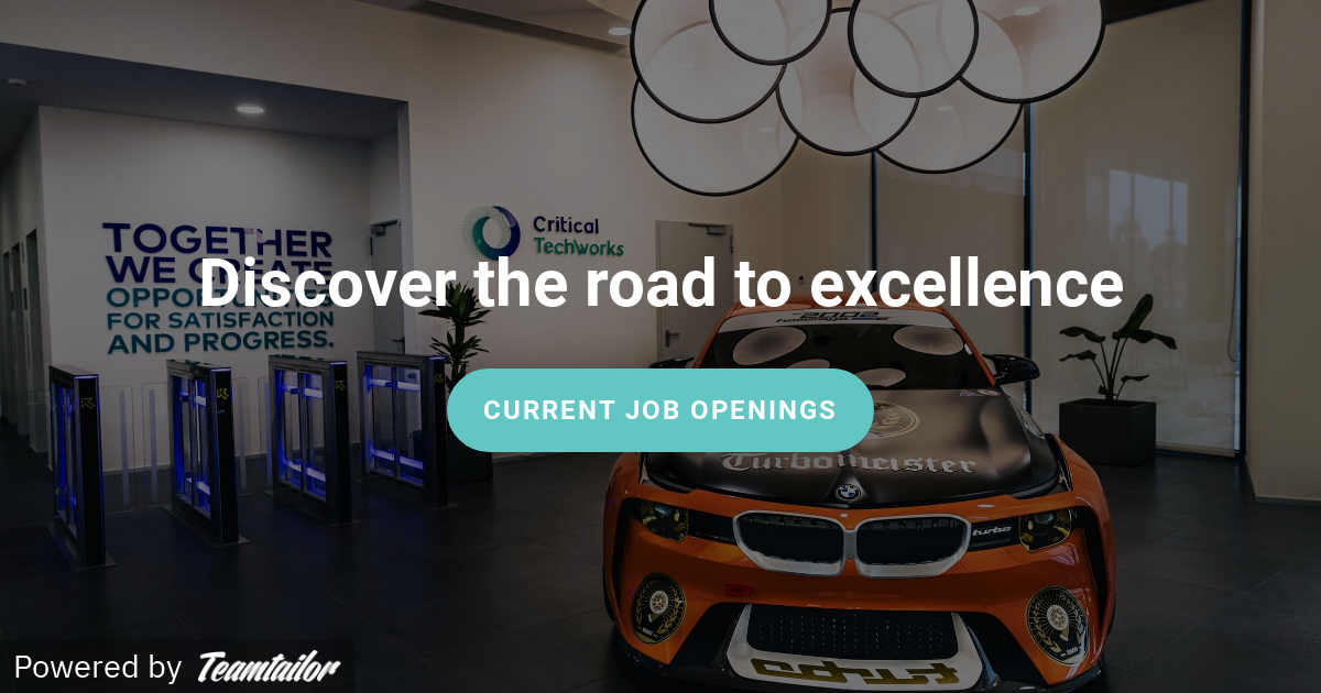 Job openings - Critical Techworks