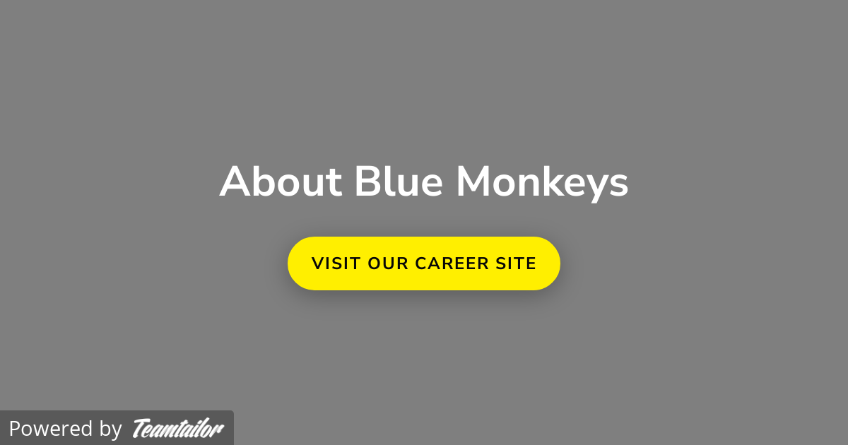 About Blue Monkeys - Jobs in ecommerce - Blue Monkeys in Space Ltd