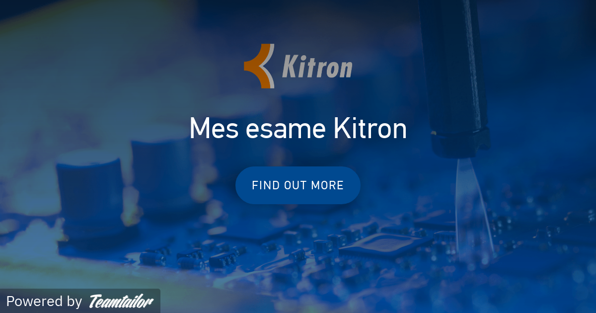 Darbo ir praktikos pasiūlymai - Kitron Lithuania