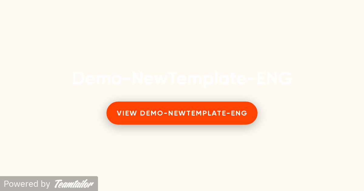 Welcome to our career site - Moove