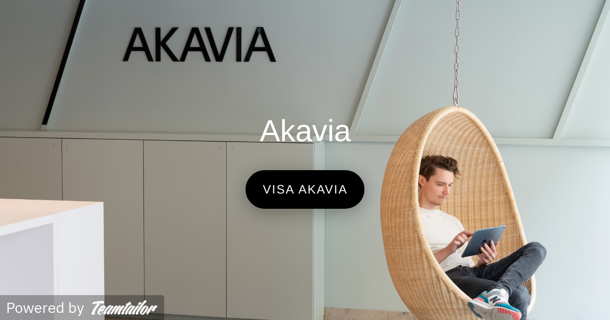 Ett meningsfullt arbete som gör skillnad och skapar utväxling. - Akavia