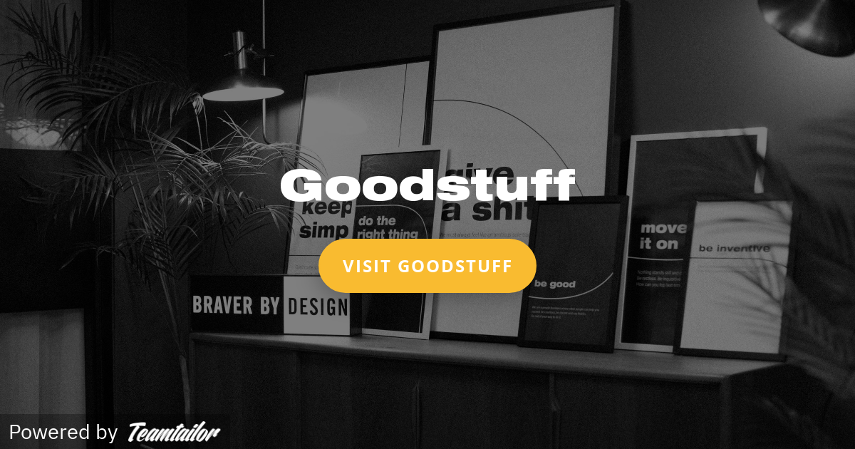 A unique career - Goodstuff