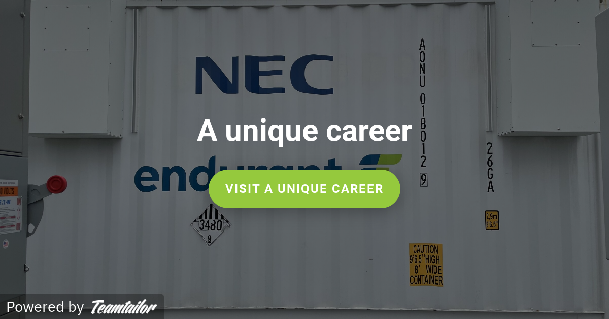 A unique career - Endurant Energy