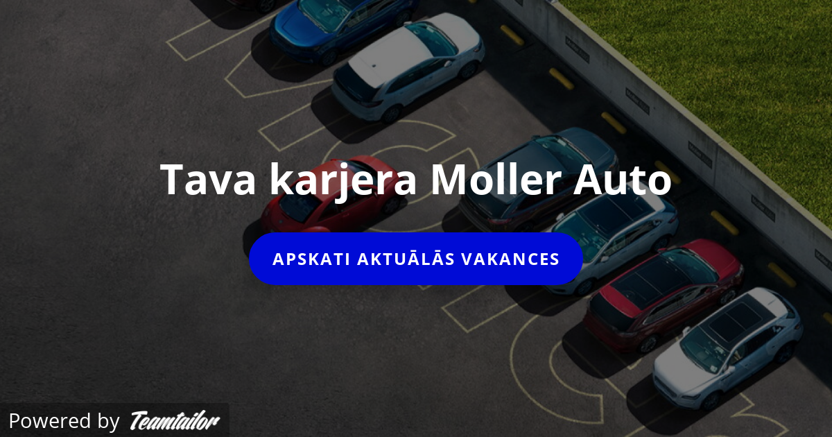 Tava karjera Moller Auto - Moller Auto